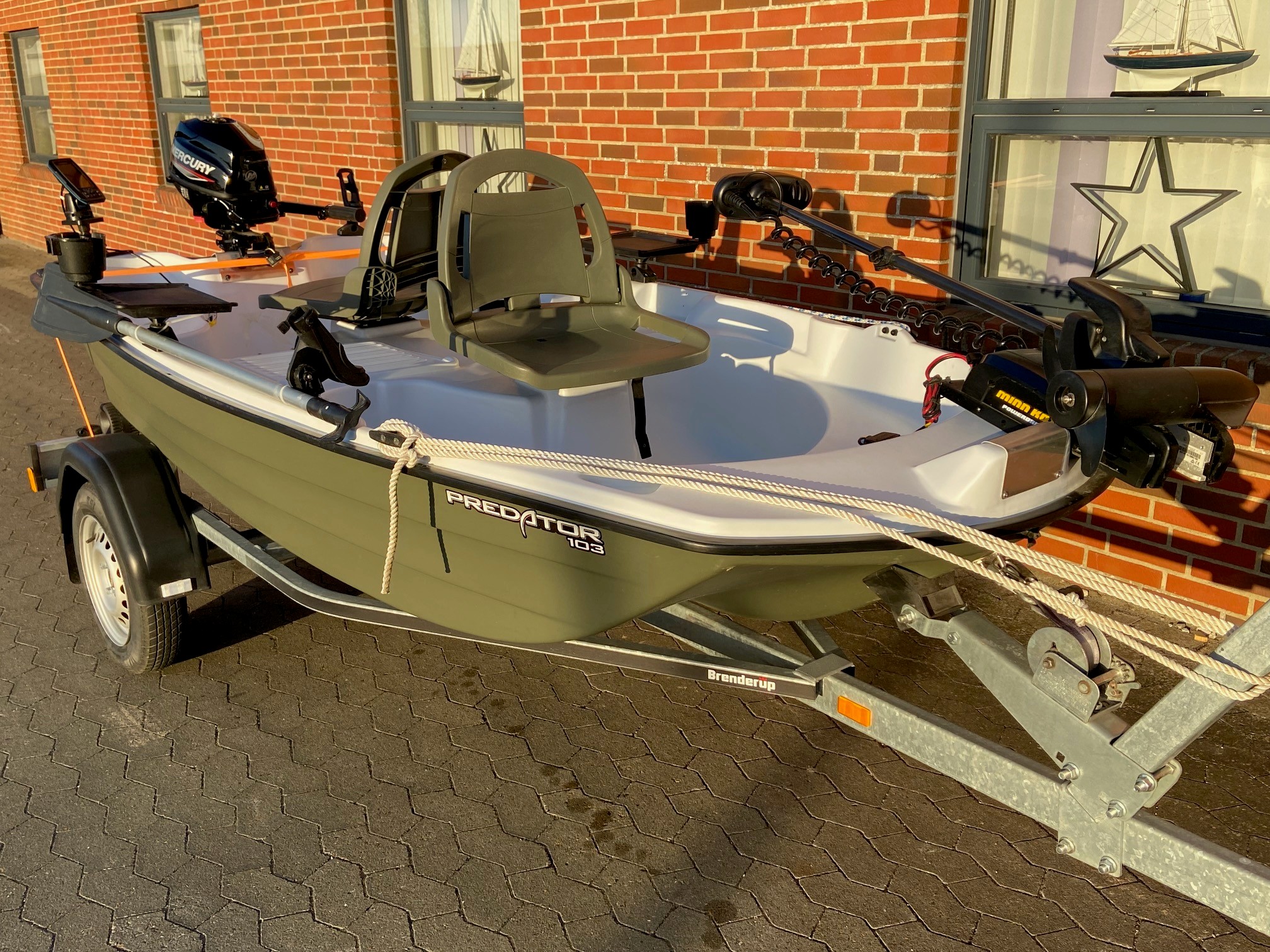 Pelican Predator 103 m/Mercury F2,5 hk 4-takt - NU NEDSAT KR. 5.000 ...