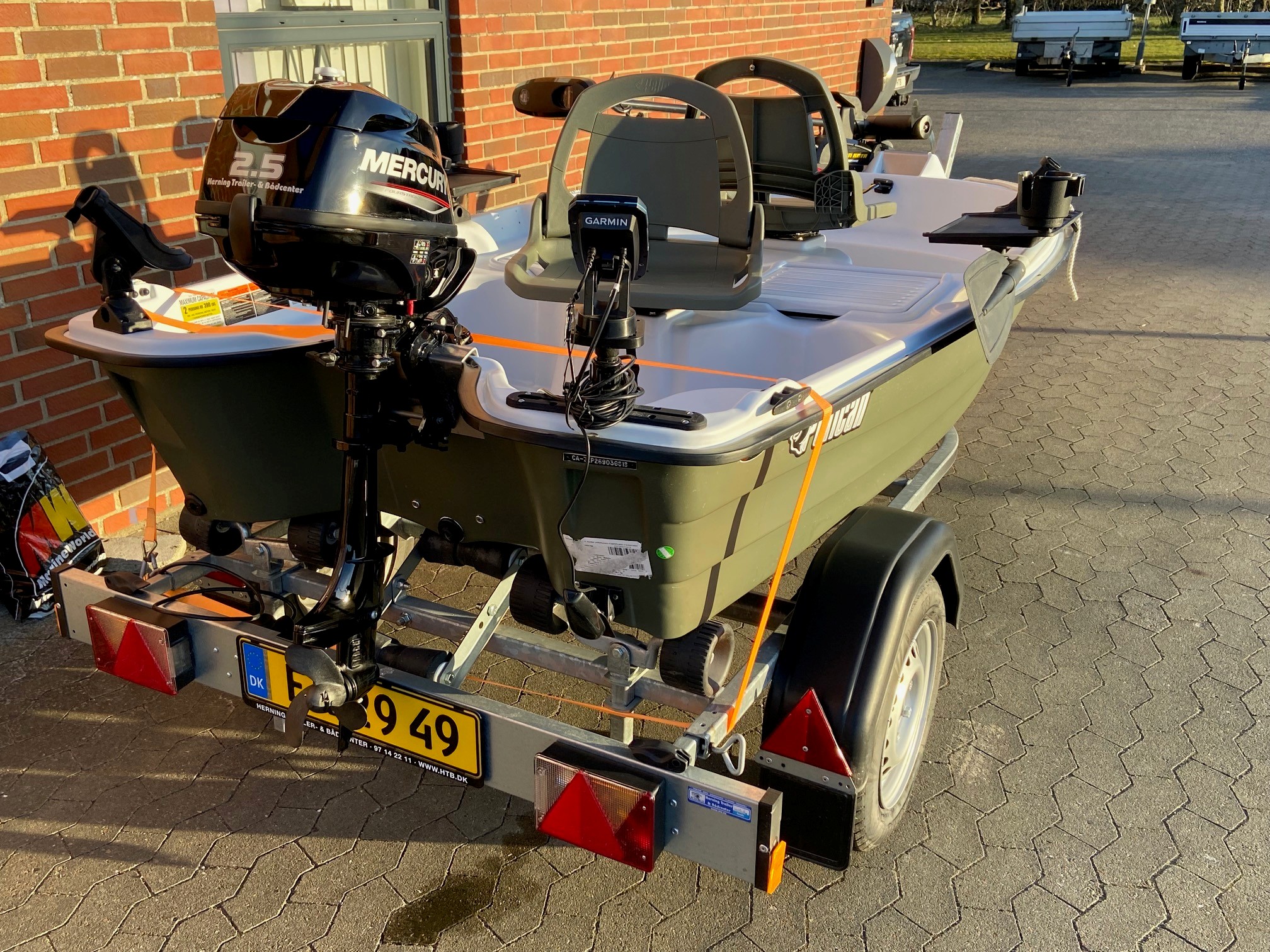 Pelican Predator 103 m/Mercury F2,5 hk 4-takt - SOLGT ! | Herning ...